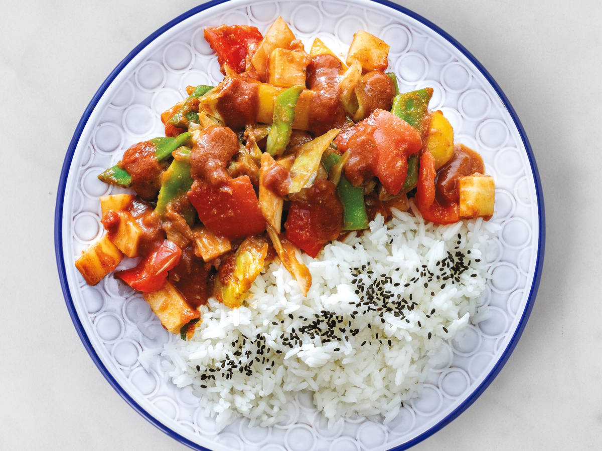 Masala Gemüse mit Basmati Reis | Rezept | Kitchen Stories