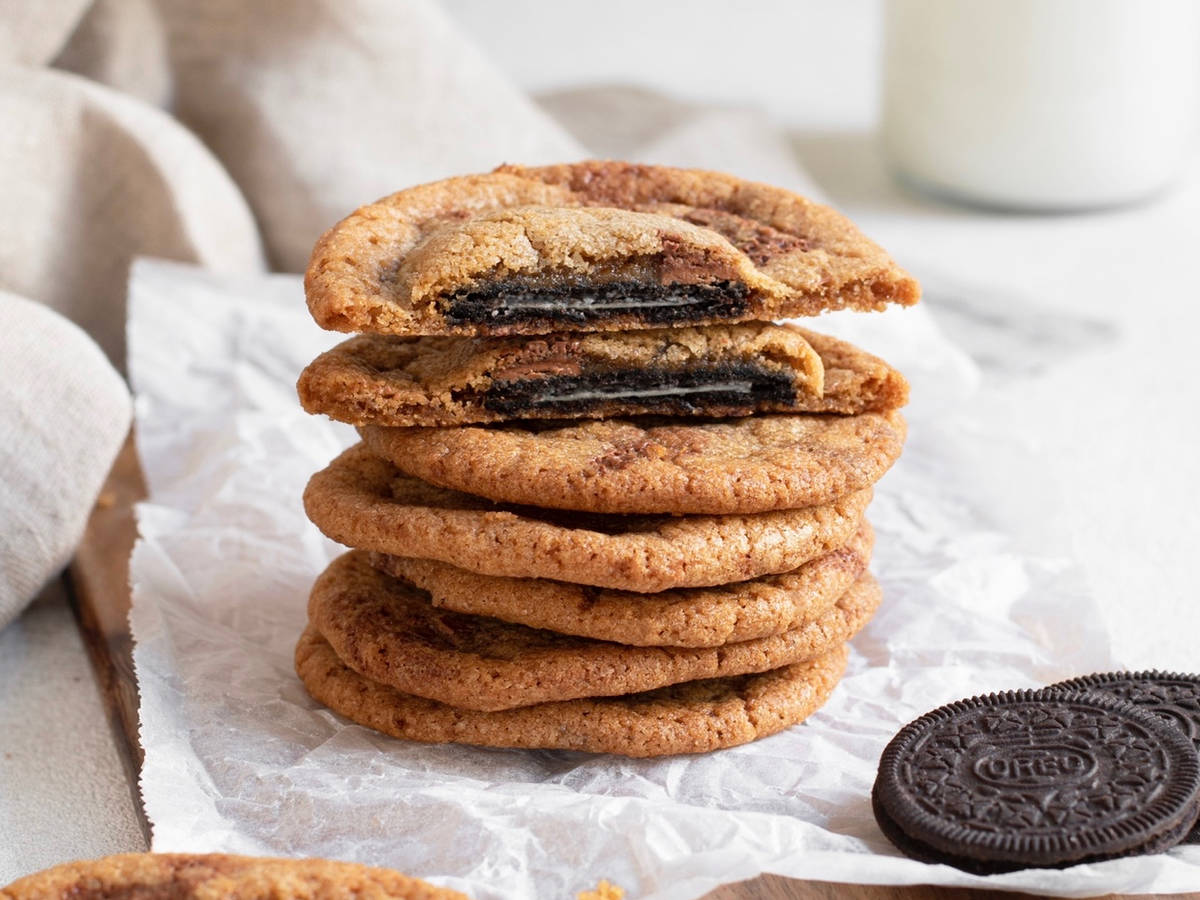 Oreo-stuffed Cookies | Recipe | Kitchen Stories