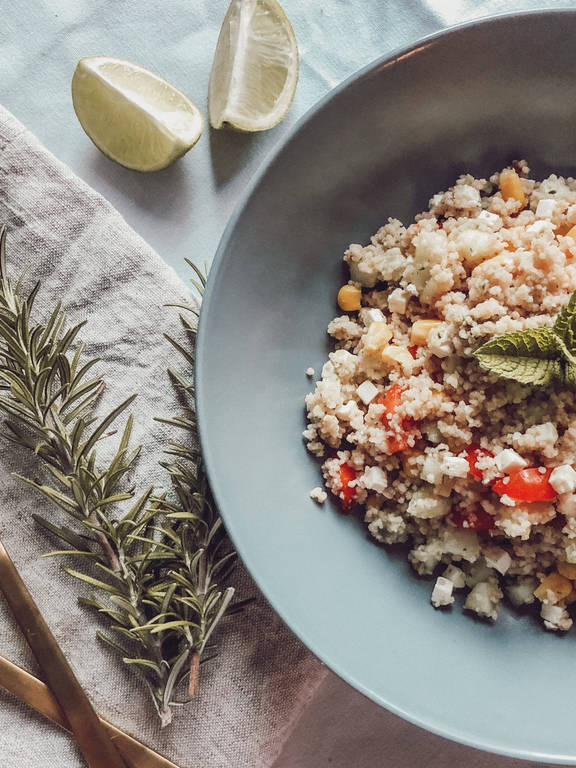 Couscous summer salad | Recipe | Kitchen Stories