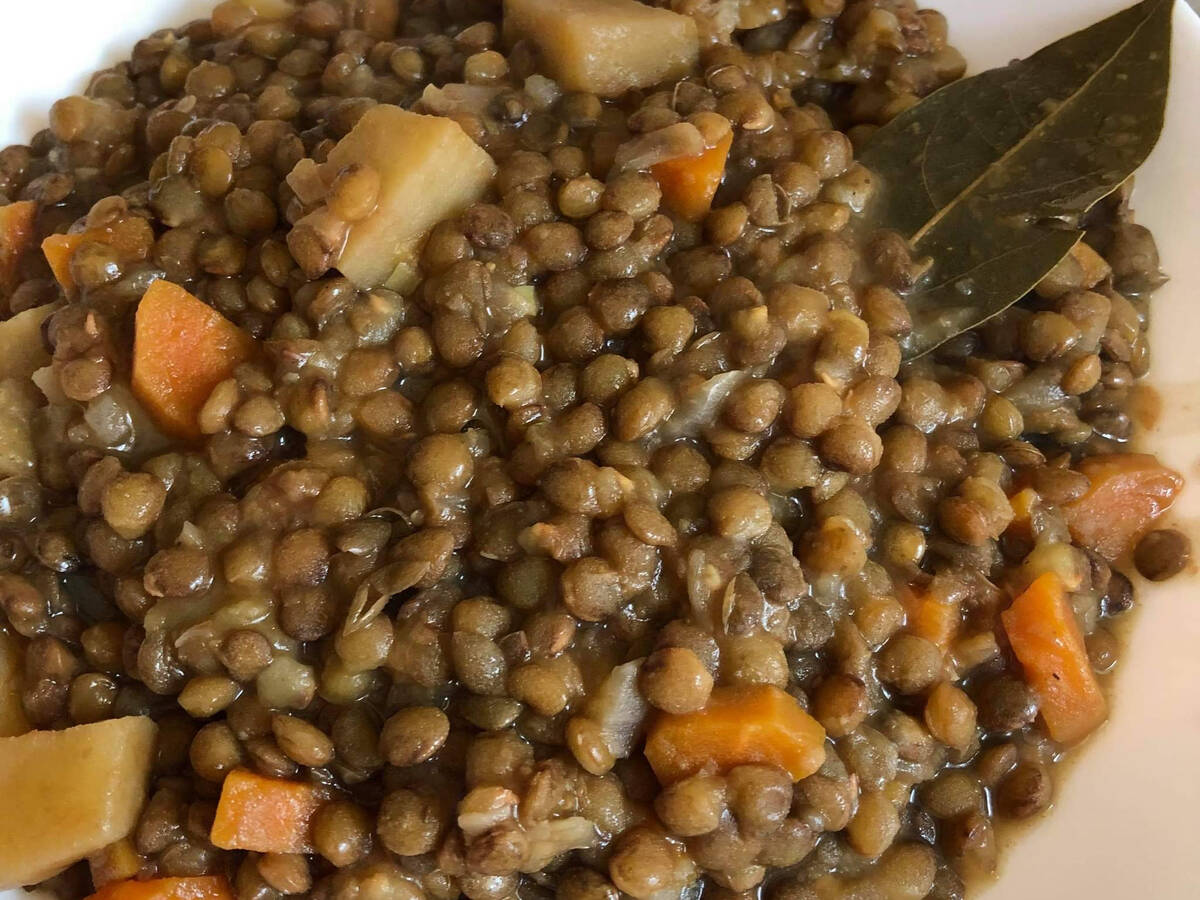 Green lentil stew Instant Pot | Recipe | Kitchen Stories