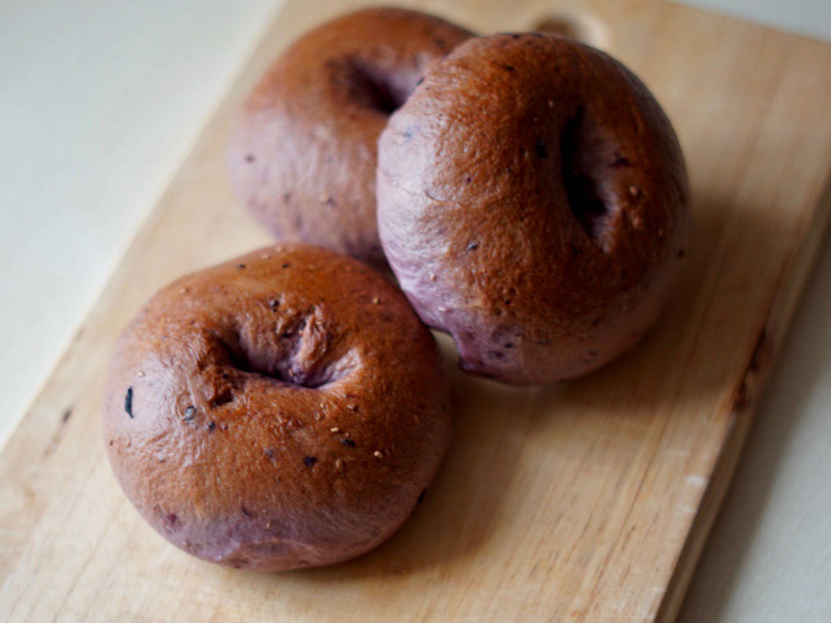 Blueberry bagels | Recipe | Kitchen Stories