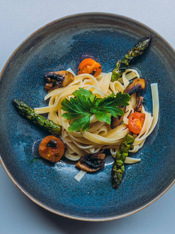 Penne alle cinque Pi | Rezept | Kitchen Stories