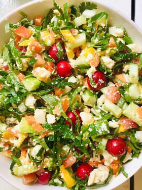 Chechen Zhizhig Galnash with Garlic Sauce | Recipe | Kitchen Stories