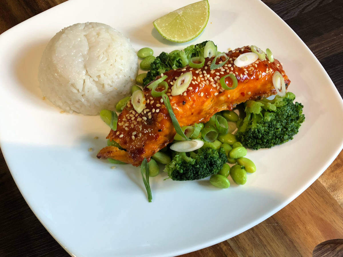 Miso Chilli Salmon | Recipe | Kitchen Stories