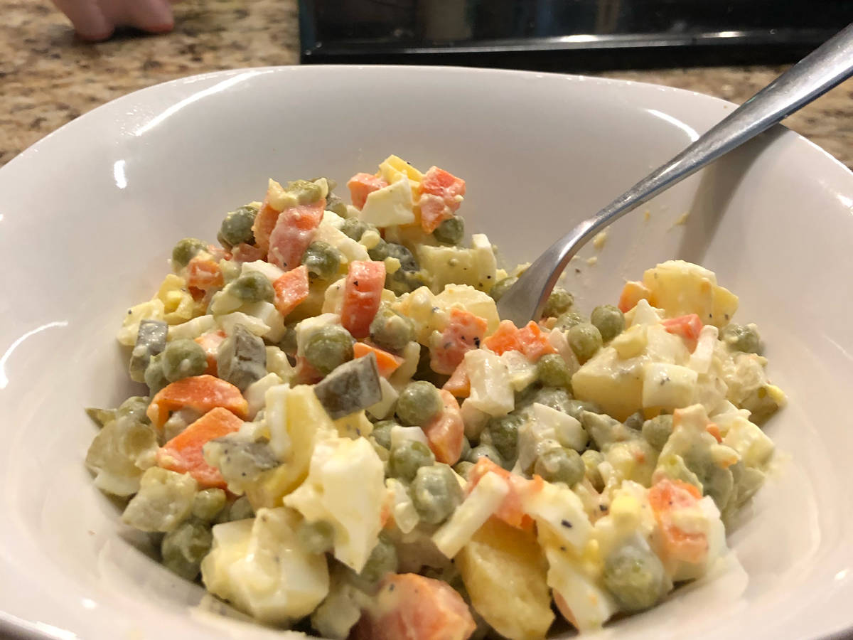 Baba’s Olivye Salad | Recipe | Kitchen Stories