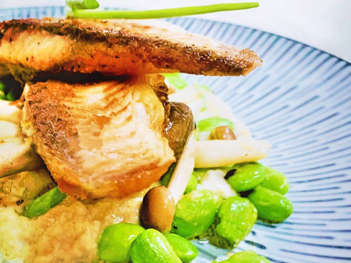 Cod with cauliflower fennel mash | Recipe | Kitchen Stories