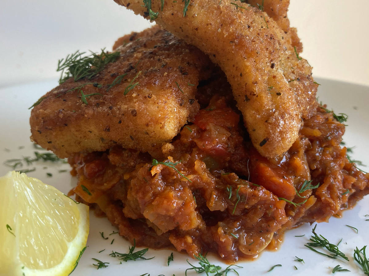 Greek-style fish | Recipe | Kitchen Stories