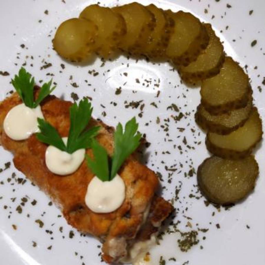 Karadjordje Schnitzel | Recipe | Kitchen Stories