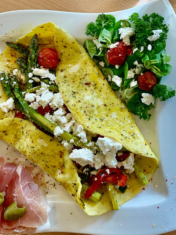 Klassisches Omlett | Rezept | Kitchen Stories