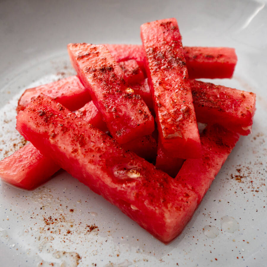 Zesty Watermelon Fries | Recipe | Kitchen Stories