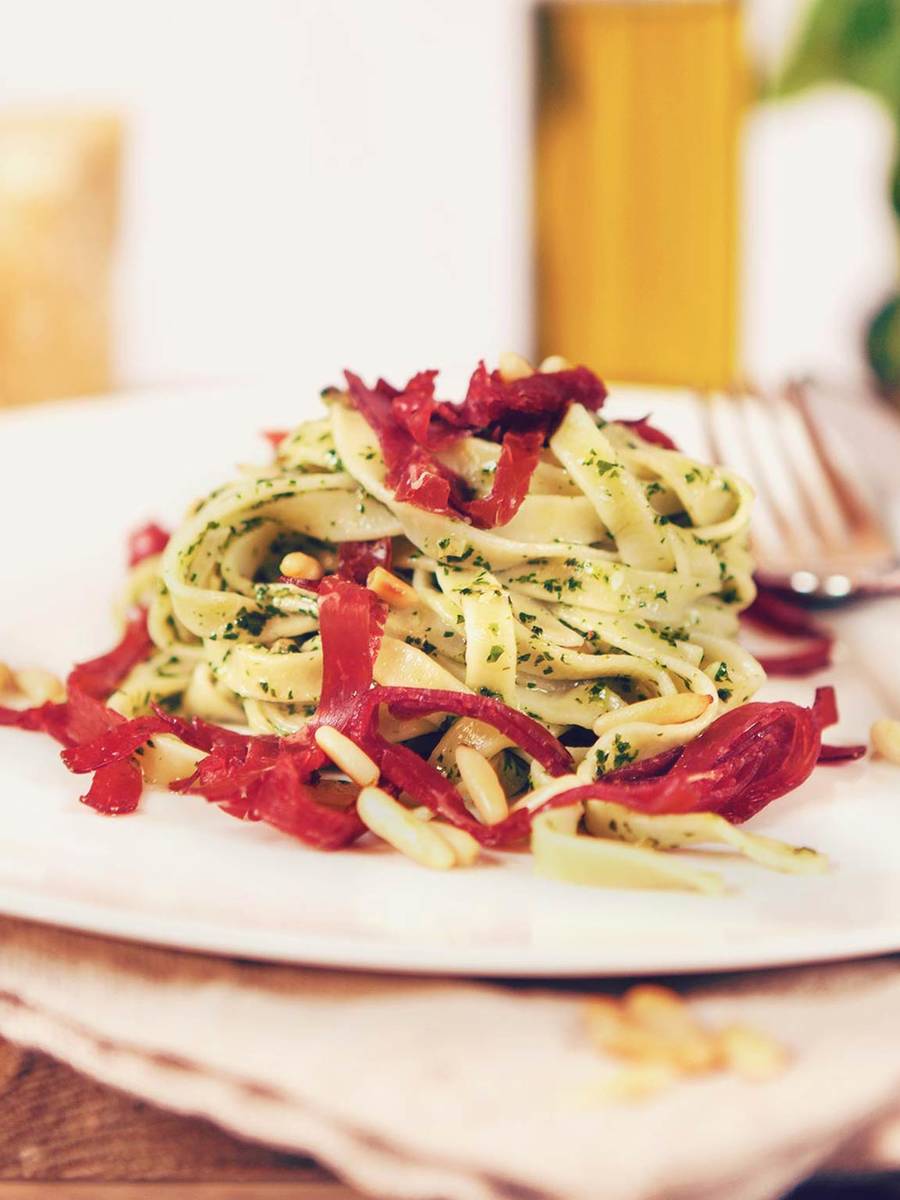 Pasta with beef and creamy mushrooms | Recipe | Kitchen Stories