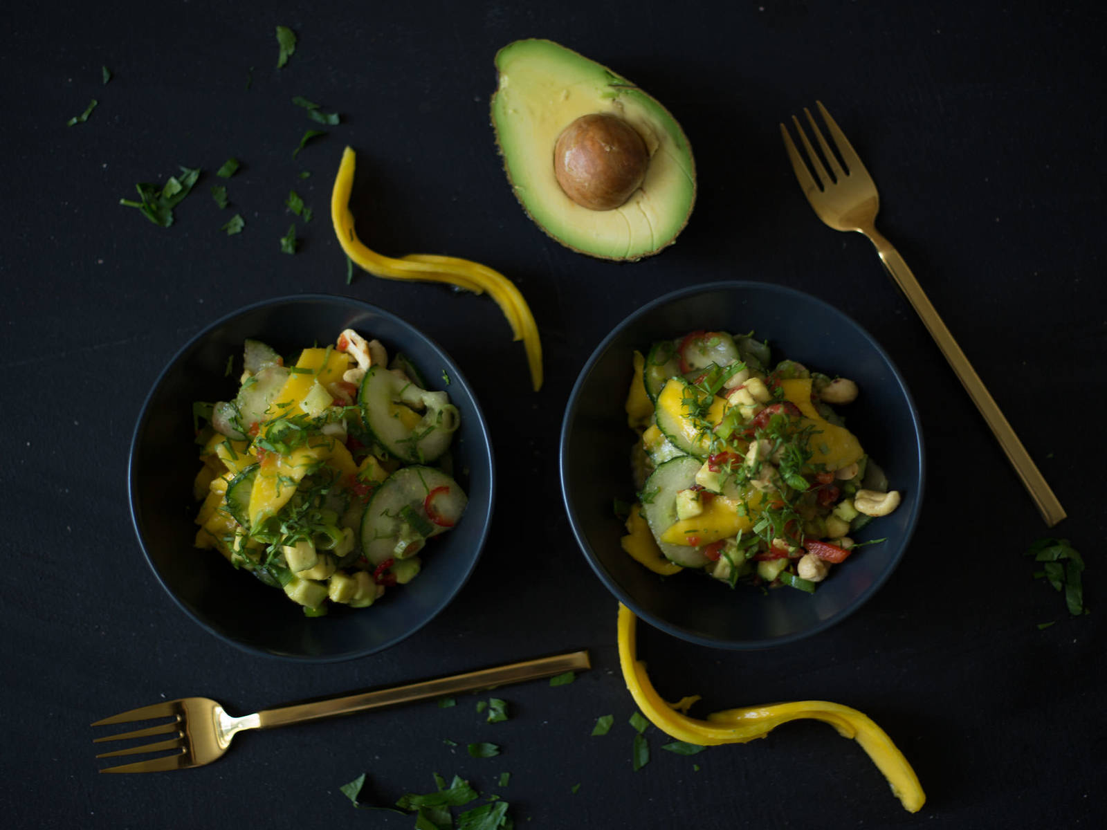 Fresh Avocado And Mango Salad Recipe With Video Kitchen Stories