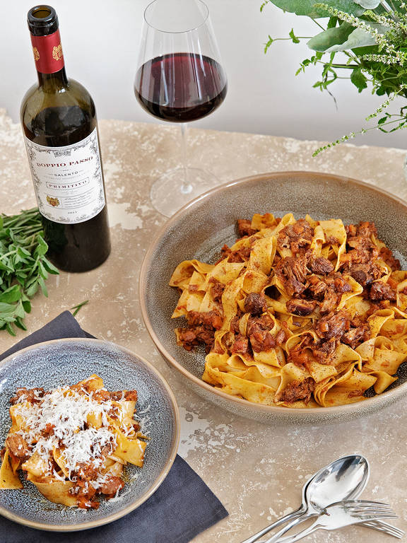 Mushroom ravioli with Parmesan foam