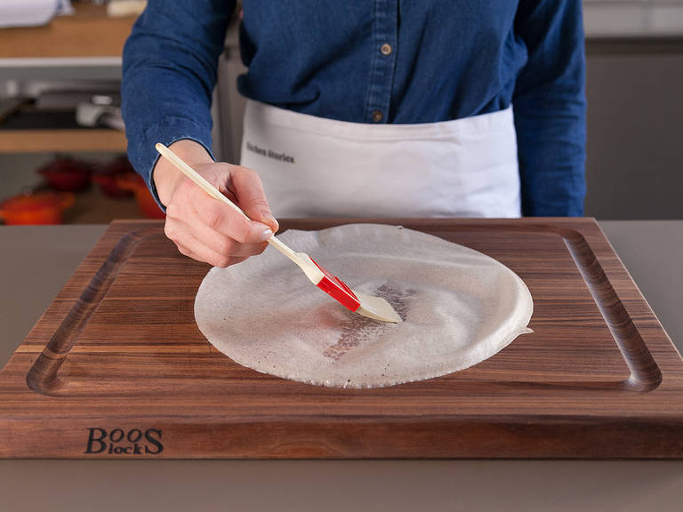 Camembert im Brickteig mit Trauben-Chutney | Rezept | Kitchen Stories