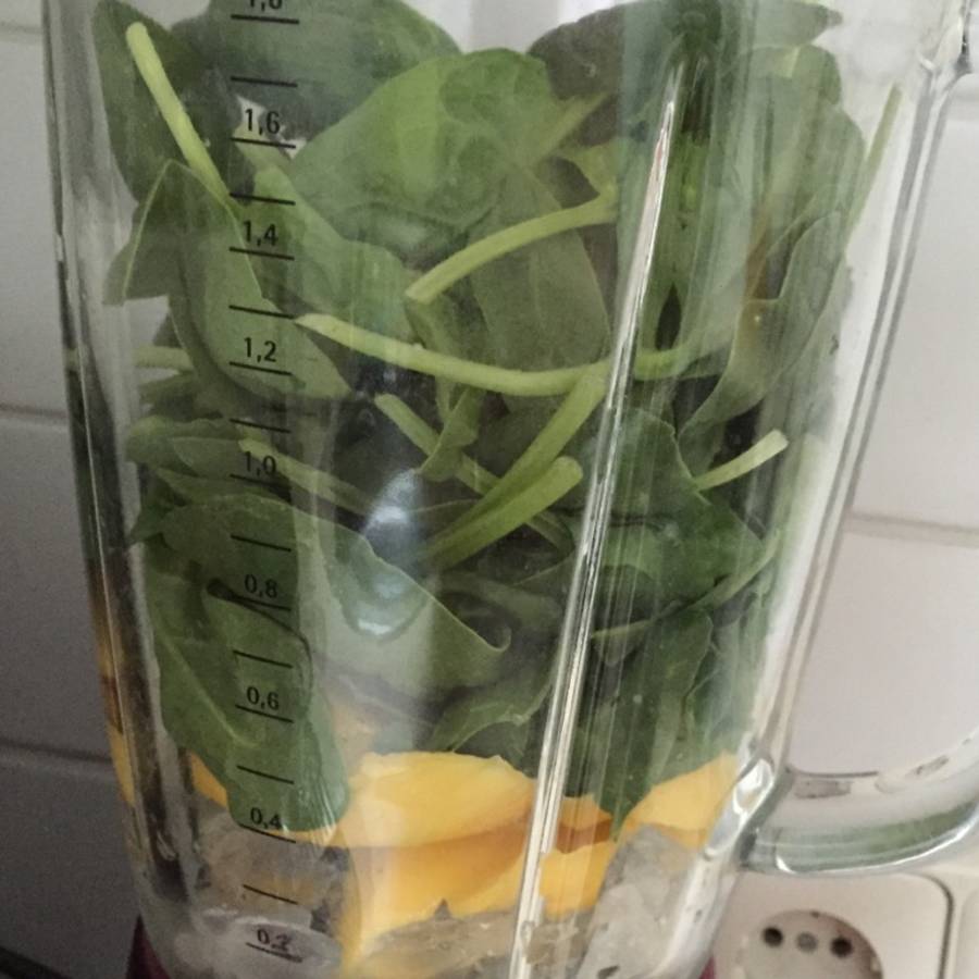 Froschkönig grüner Smoothie | Rezept | Kitchen Stories