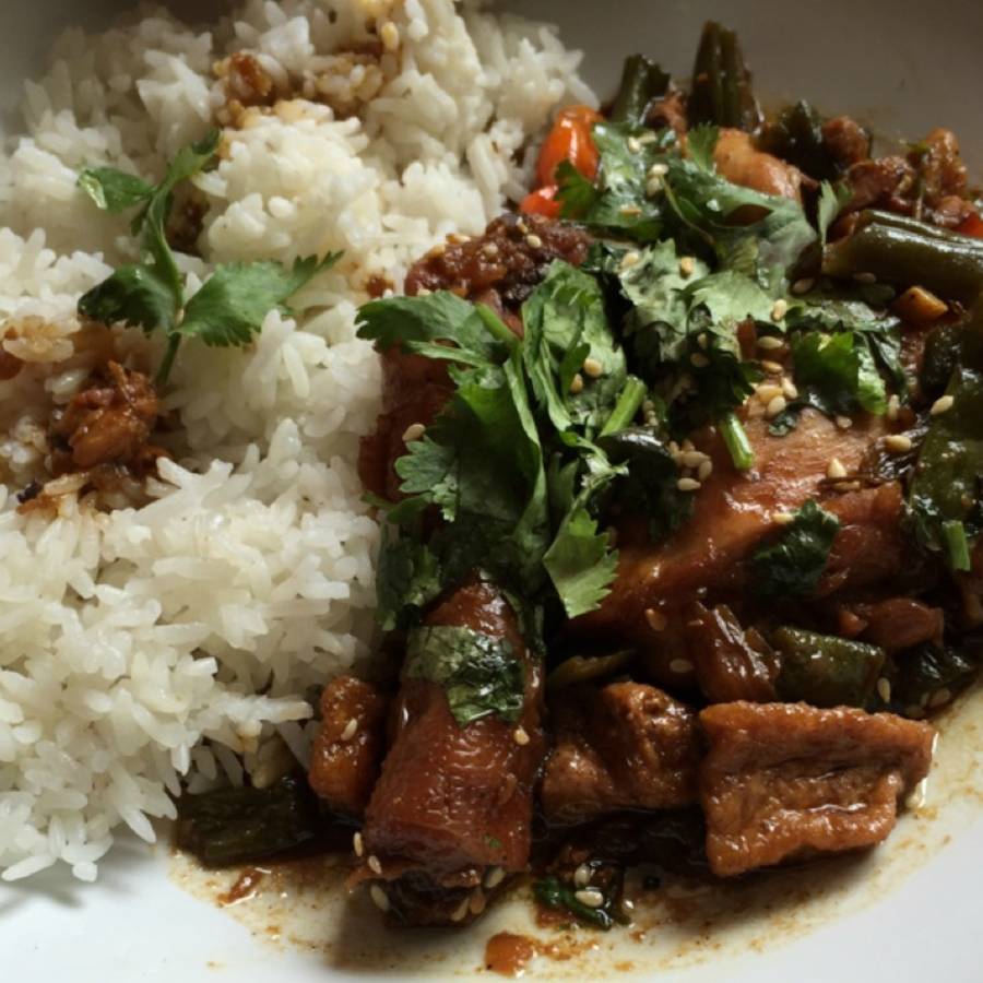 Stir-fried sweet soy chicken | Recipe | Kitchen Stories