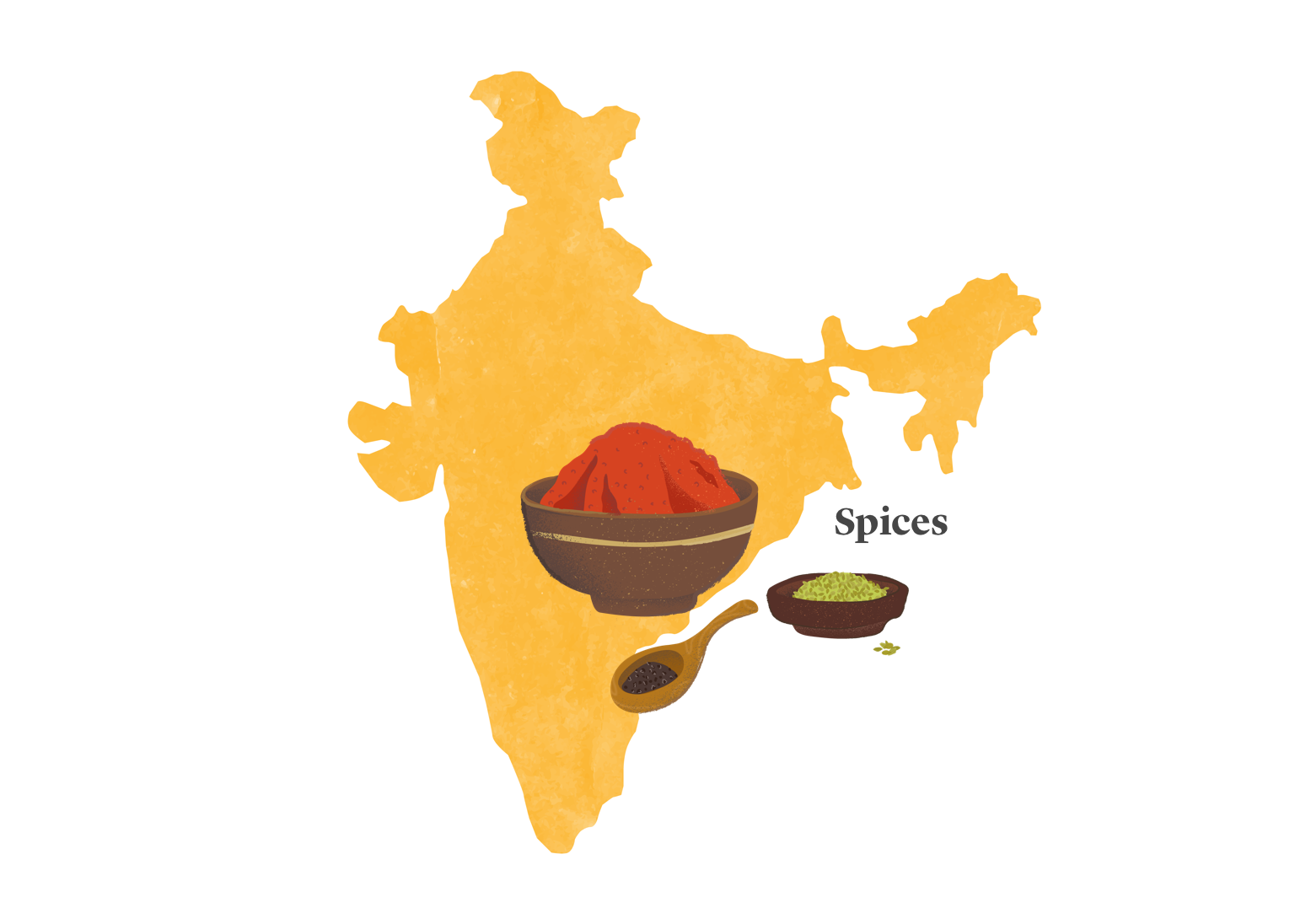 An Edible Map and Guide to Asian Cuisines | Kitchen Stories