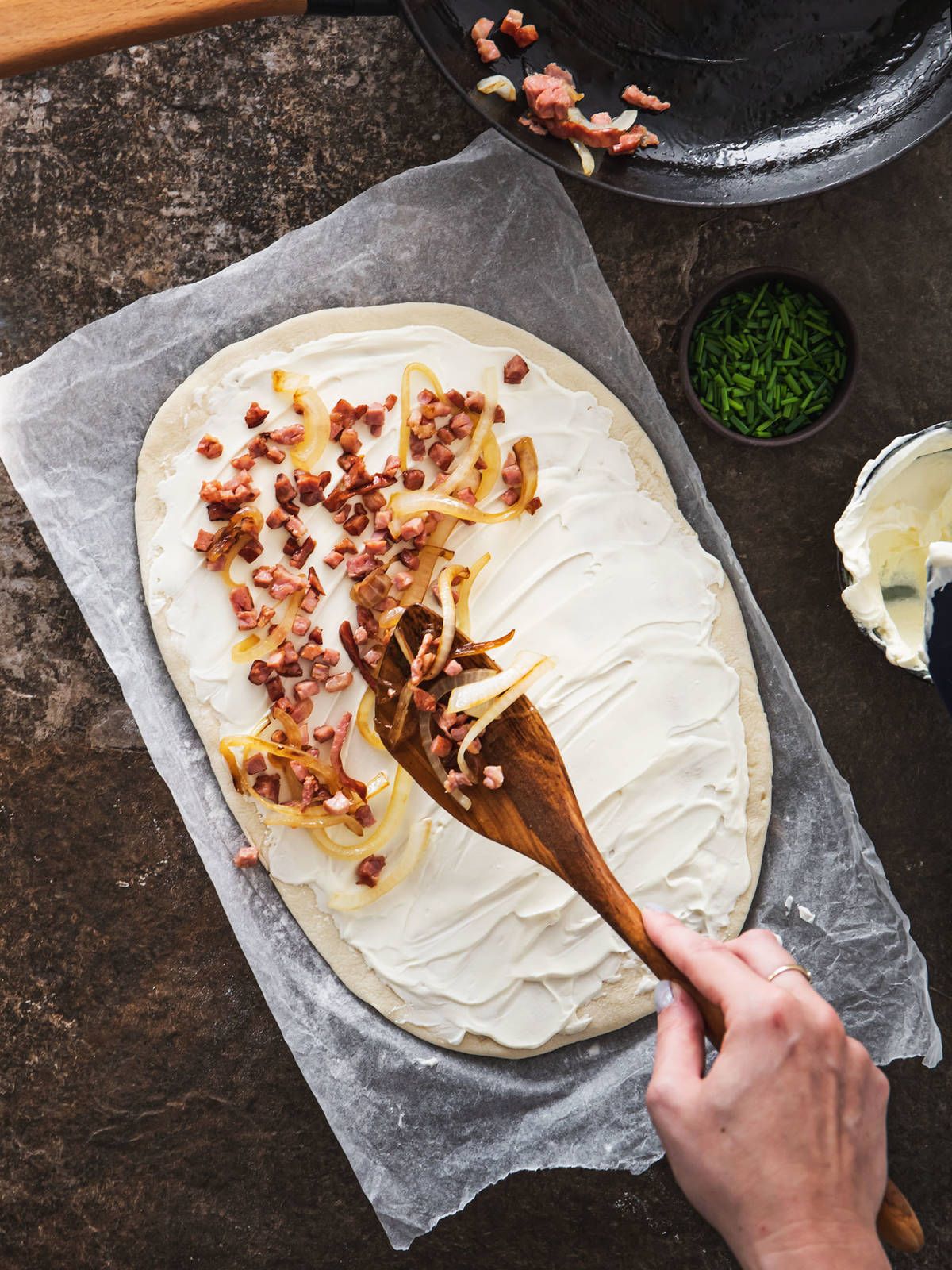 The World’s Greatest Tarte Flambée Doesn’t Have to Be Perfect