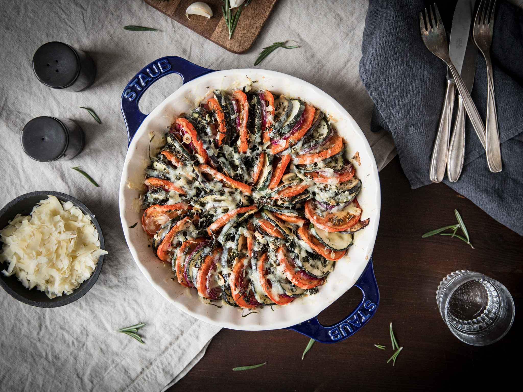 French vegetable tian | Recipe with Video | Kitchen Stories