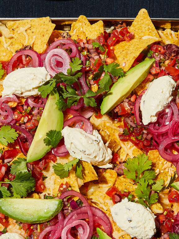 Hot 7 layer dip I Kitchen Stories recipe